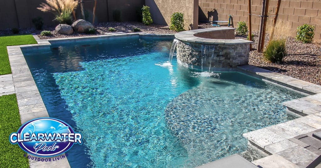 Can I Add Water Features to My Existing Pool? | Clearwater Pools ...